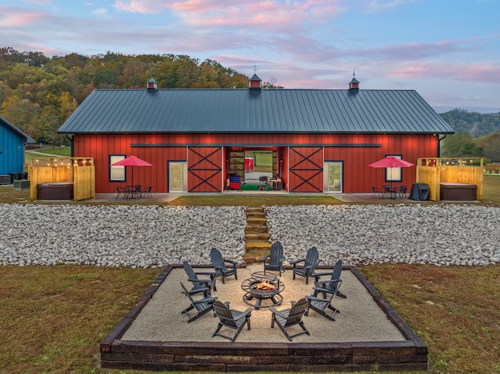 New Barndo/private River Access/ 2 Private Hot Tub - Kentucky