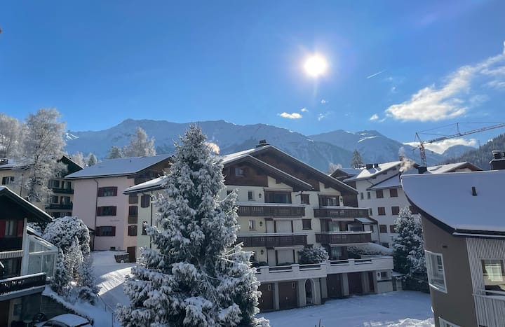 Wef Week - Cozy Top-floor Apartment In Klosters - Klosters-Serneus