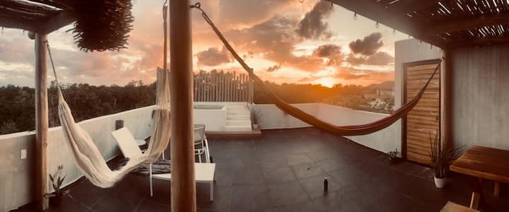 Penthouse With Jacuzzi For Maximum Enjoyment - Tulum