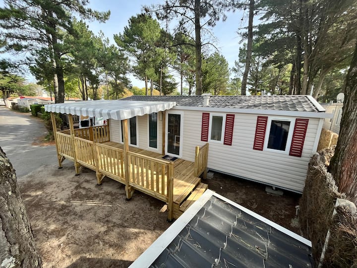 Charmant Mobil Home 6/8 Personnes Près Des Plages - Saint-Jean-de-Monts