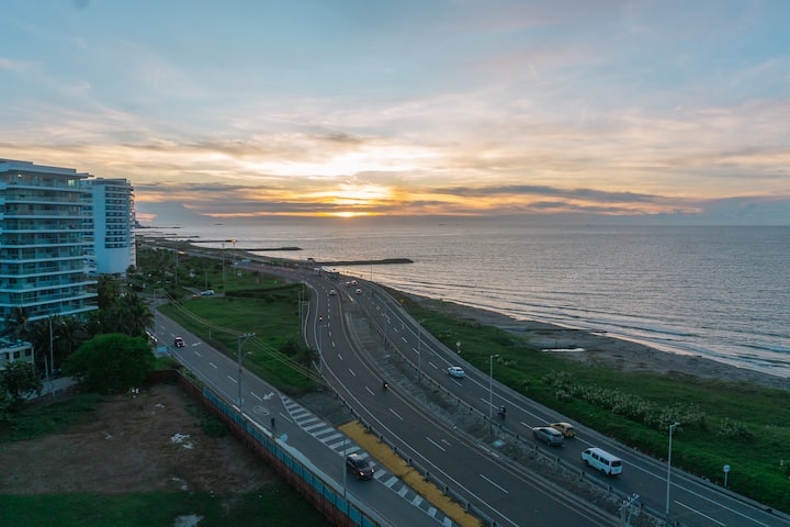 Apto Ocean-confort, With Pool & Sea View - Cartagena