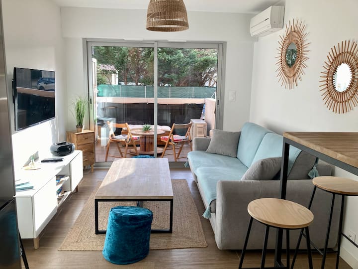 Appartement 3 éToiles Plage & Commerces St Aygulf - Plage de Saint-Aygulf