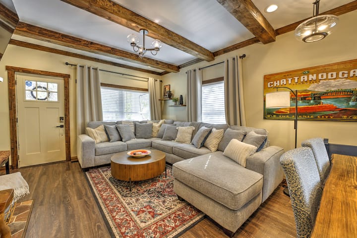 Hot Tub • Arcade • Fire Pit • Downtown 3 Min - Chattanooga, TN