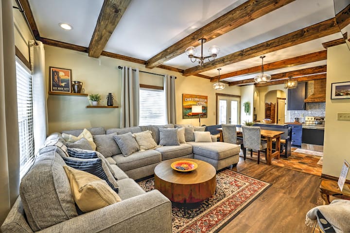 Sleeps 8, Hot Tub, Family Friendly, Fire Pit! - Signal Mountain, TN
