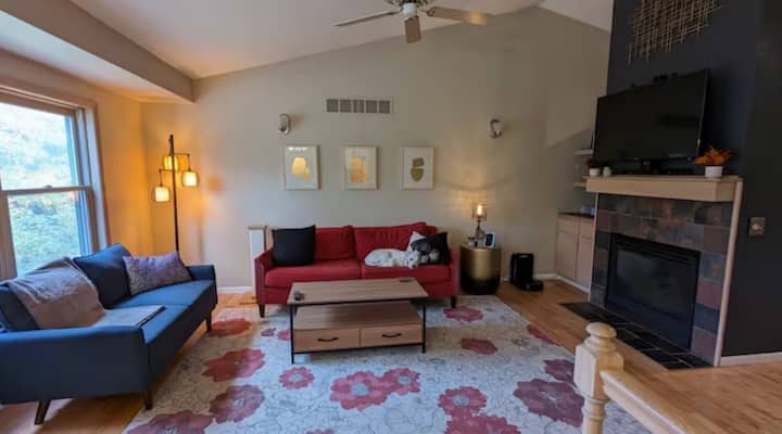 Serene Space, Close To All (Downstairs Room) - Madison, WI