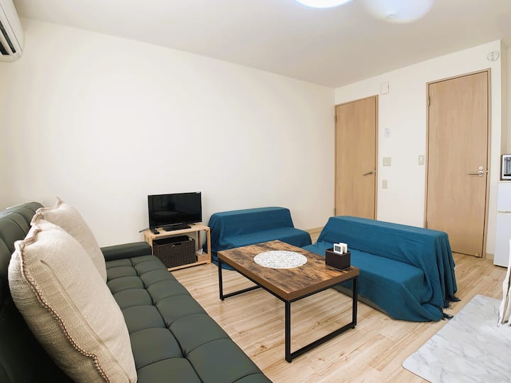 旭川駅徒歩10分 スキー場や観光地へのアクセス抜群！5名宿泊可能!wifi有 - Asahikawa