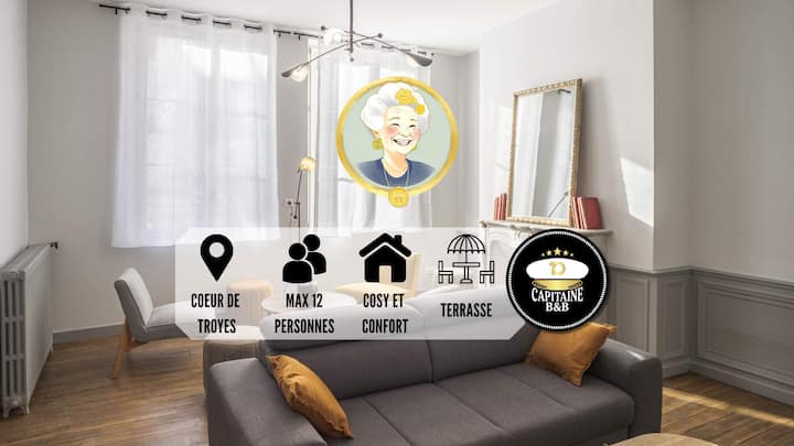 Résidence Chez Suzanne : Maison - Hypercentre - Troyes