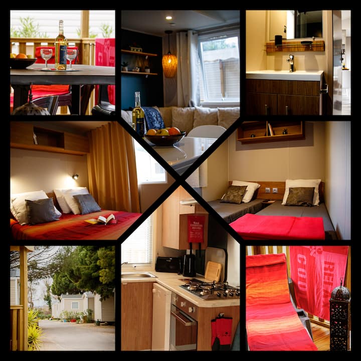 Mobil Home-vacances/séjours/we - Canet-en-Roussillon