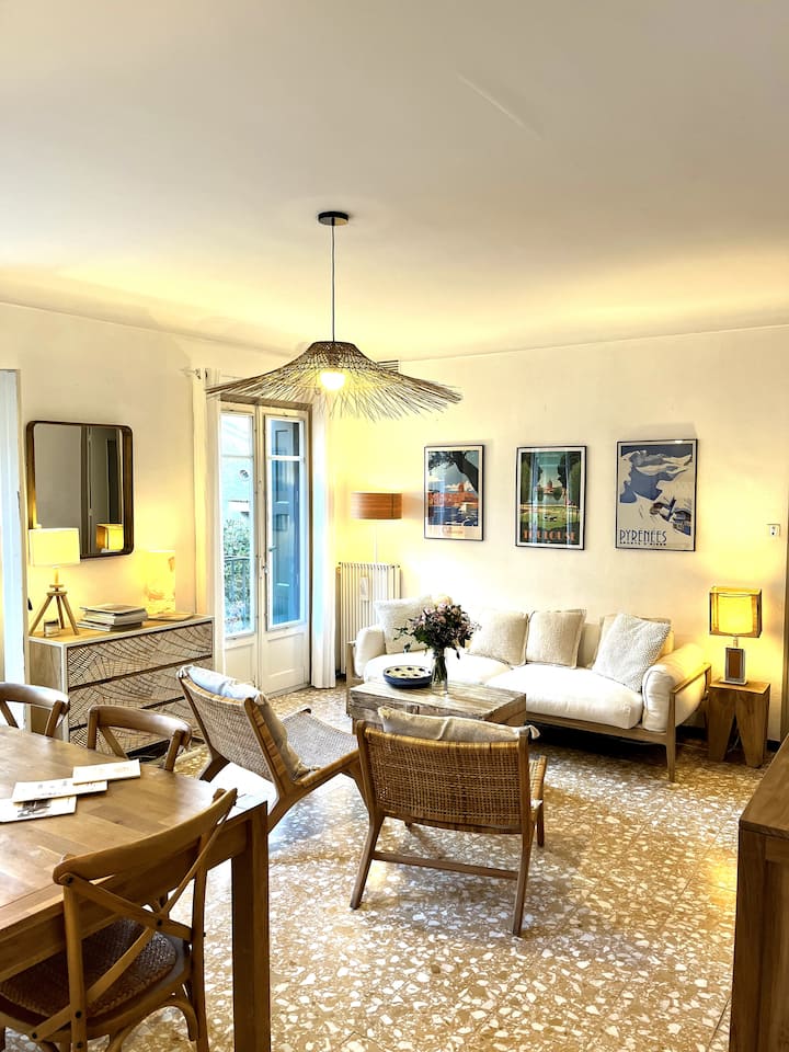 T4 Centre, Tout à Pied : Commerces / Plages - Colliure