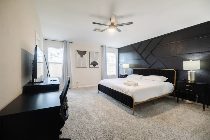 4 Br | Primary Suite W/king Bed | 15 Min To Iah - Houston, TX