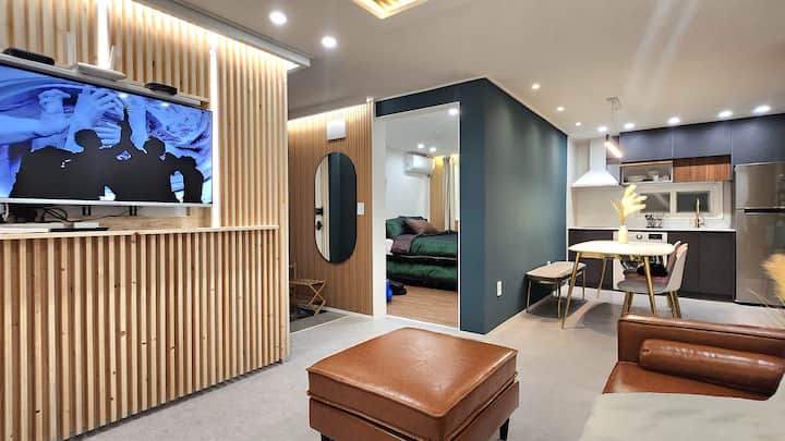 홍대중심|Style Residence|3br|7bed|2f|1bath|parking| - Séoul