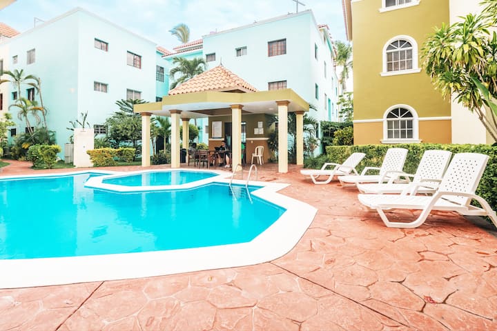 Peaceful Bavaro Getaway|walk To White Sandy Beach - Punta Cana