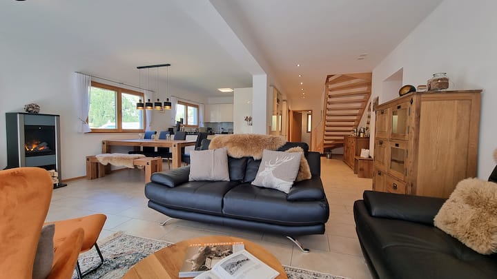 Chalet Michelangelo, Top-aussicht Garten-terrasse - Zermatt