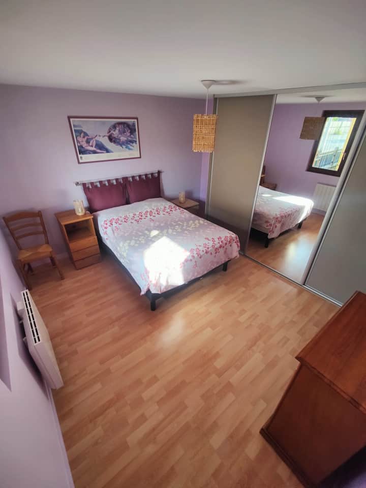 Chambre Privée Avec Jardin - Gerzat
