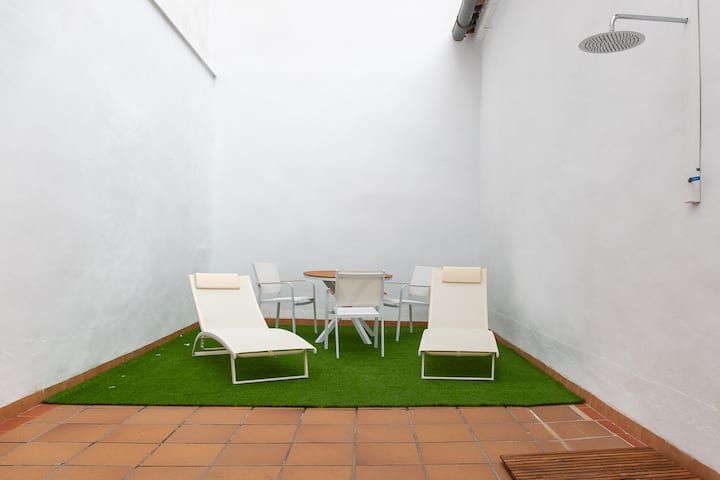 San Francisco 1 En Casco Antiguo Con Patio Privado - Seville