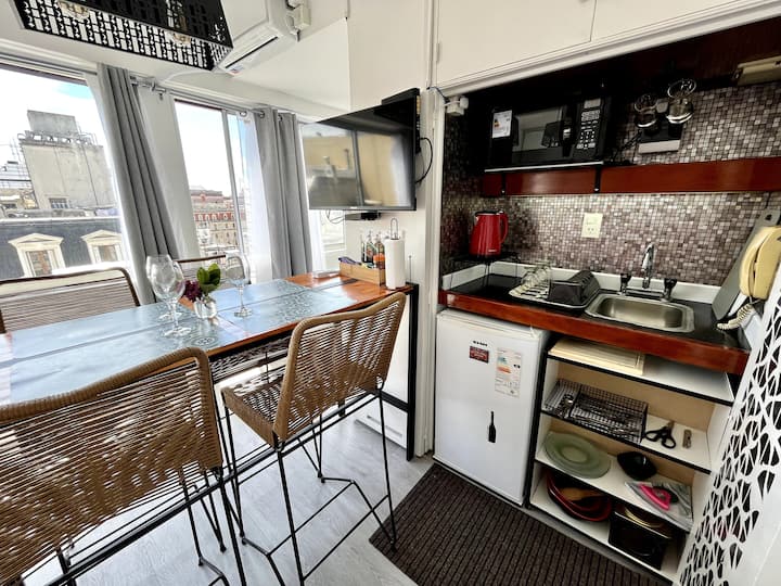 Amazing Studio On Av Corrientes Obelisco - Argentina