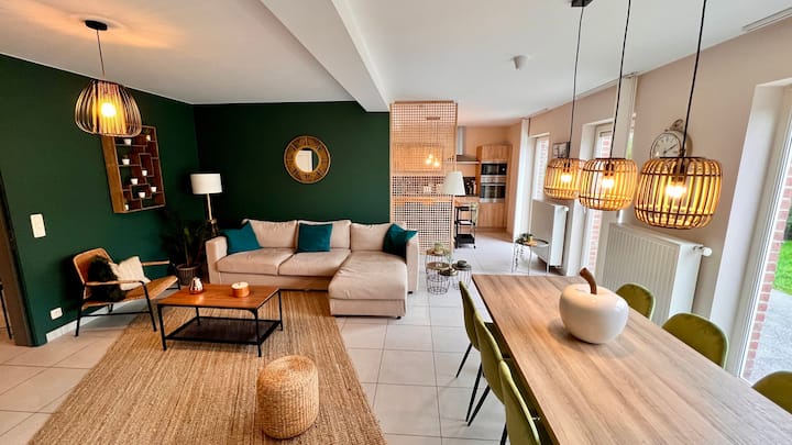 Appartement 2 Chambres 6pers, Terrasse Et Jardin - Mons
