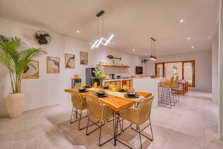 Chic&comfy 3bd Perenenan Villa - Construction Near - Canggu