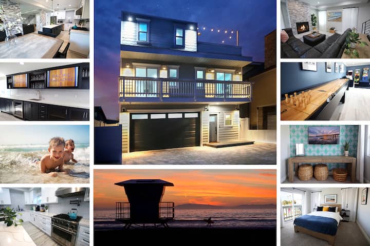 Steps 2 Beach | Game Room, Roof Deck, Firepit - Oxnard, CA