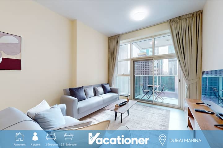 Marina Arcade - Neat Two Bedroom - Dubai Marina