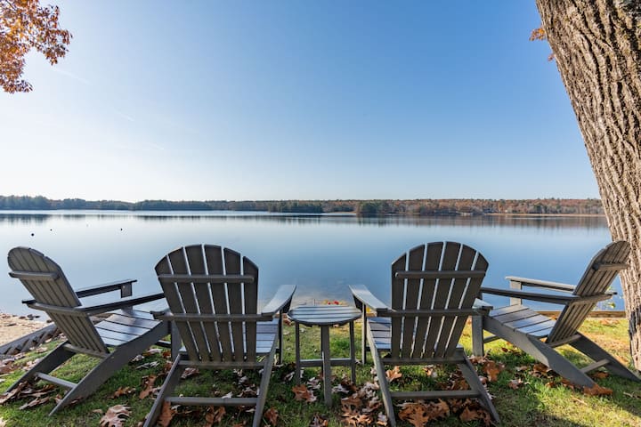 Rise & Shine - Breathtaking Sebago Lake View - Maine Wildlife Park, Gray