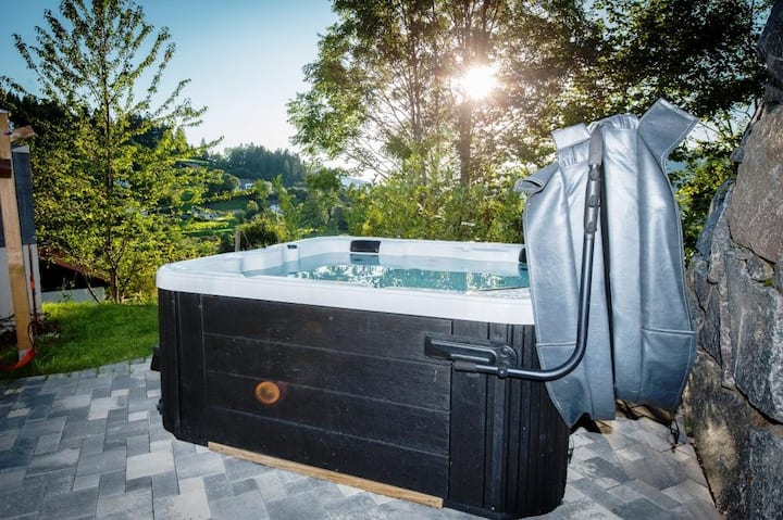 Les Biches Gérardmer-piscine Sauna Jacuzzi-26pers - Gérardmer