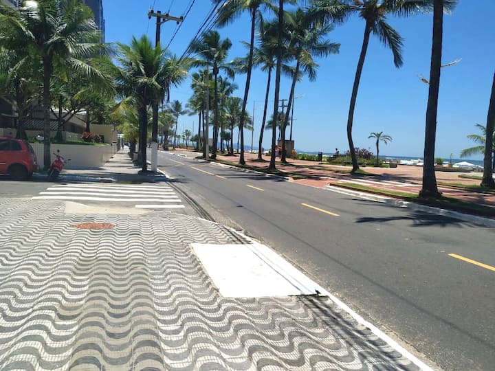 Apto Lindo, 50 Metros Do Mar. - Praia Grande