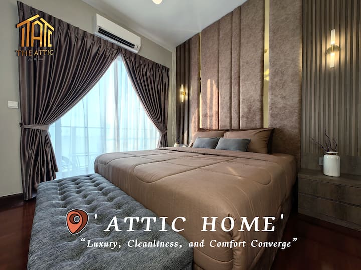 [Attic]premium Couple's Studio [Netflix/bathub] - Malacca