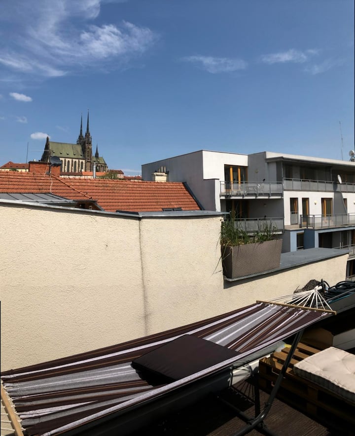 Apartman Super Terrace And View - Brno