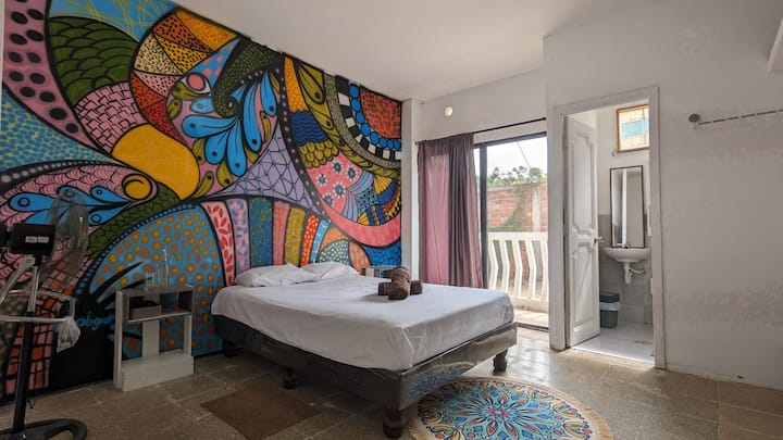 Casa Con Jardín
Hasta 15 Personas - Salango