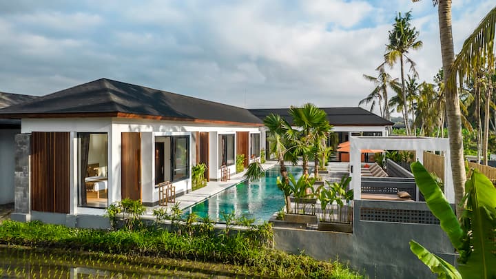Padma Putih 5br: 20m Pool, Twin Beds, & Massage - Ubud
