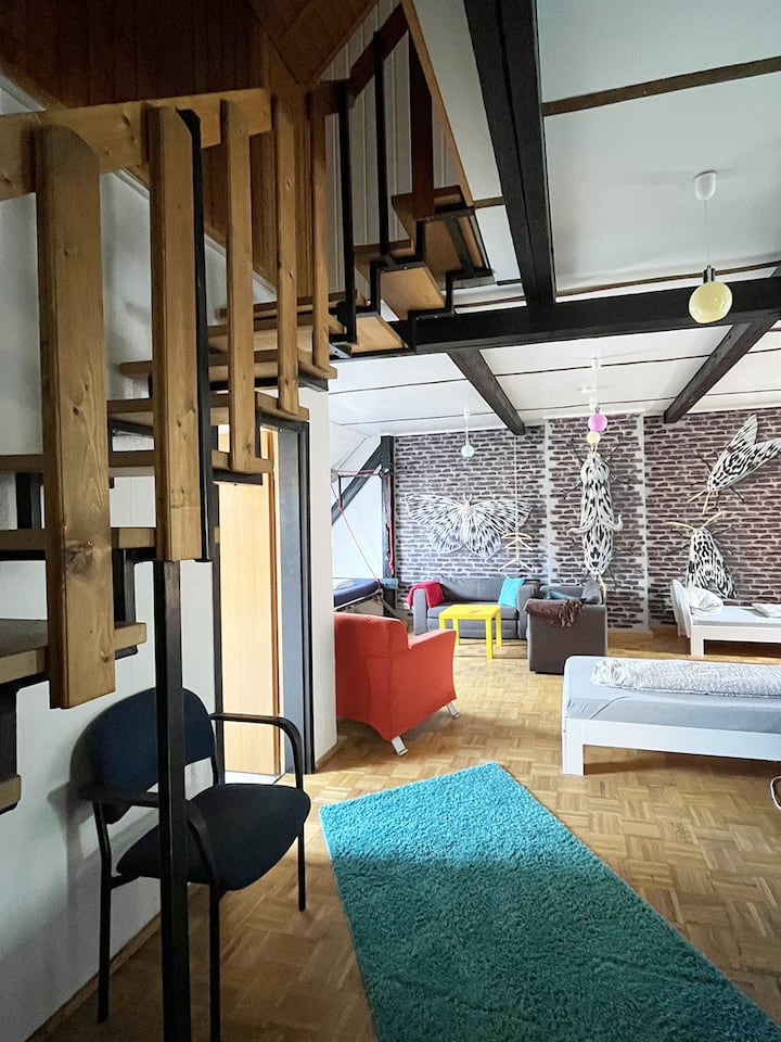 Appartement Duplex 8 Personnes - Leipzig