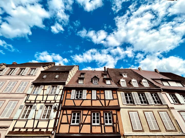 Maison à Colombages Au Coeur Du Centre Ville - Eguisheim
