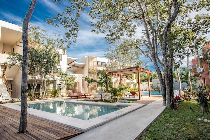Panacea Condo: 1 Bdr Suite W/balcony Pool & Gym - Tulum