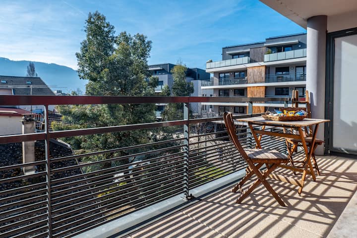 La Parenthèse - Annecy-terrasse - Chambre - Garage - Annecy