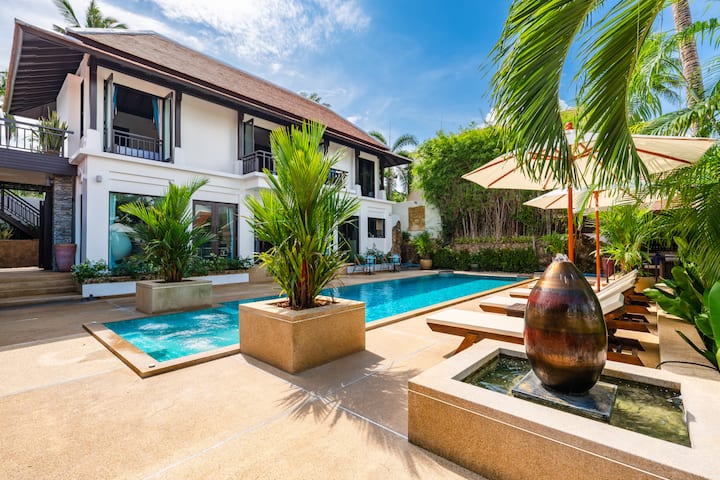 Villa Matisse With Beach Access + Private Pool - Thaïlande