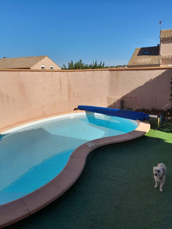 Maison Climatisée Avec Piscine - Portiragnes