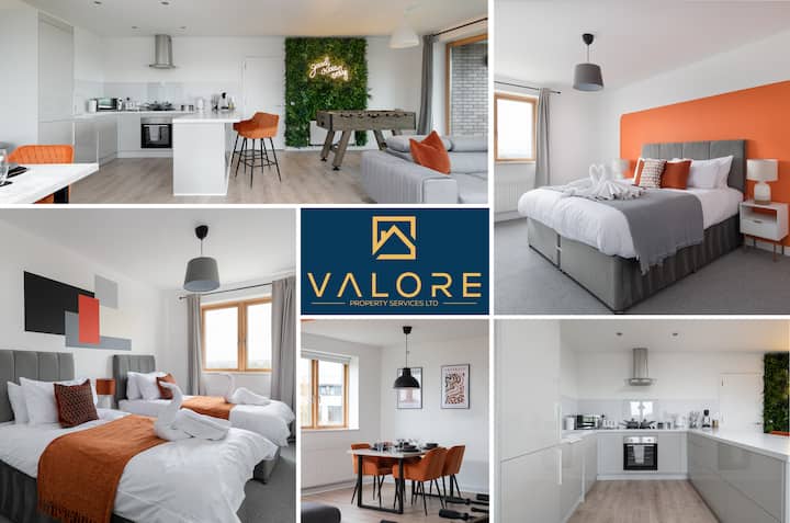 2bed | 2bath | Parking | Walk To Centre & Xscape - 밀턴 케인즈