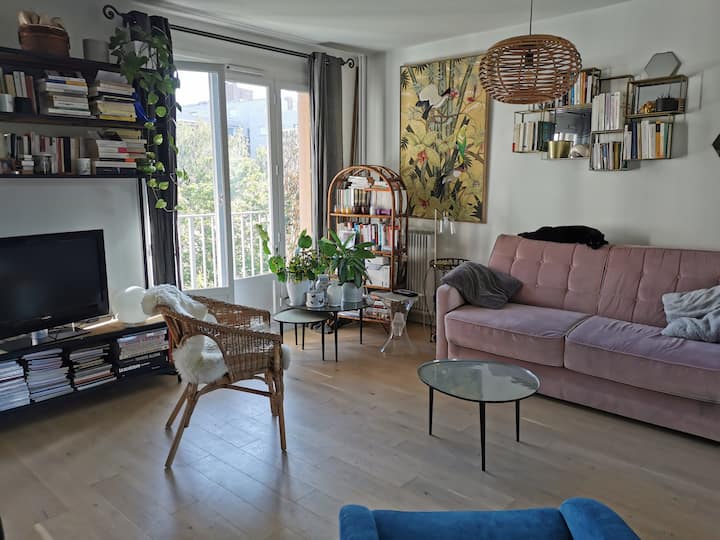 Bel Appartement Paris Père-lachaise - 4 Pers. - Buttes-Chaumont