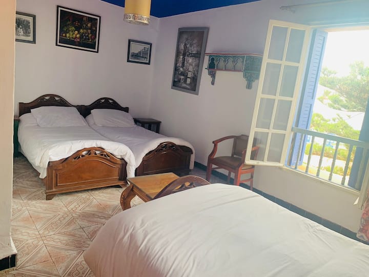Hôtel Sahara :Lits Jumeaux Stand - Essaouira