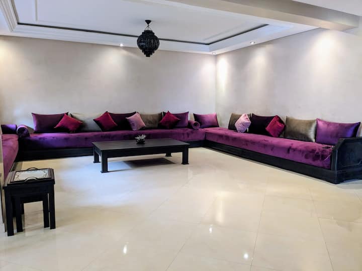 Appartement Très Spacieux Hay Riad - Rabat
