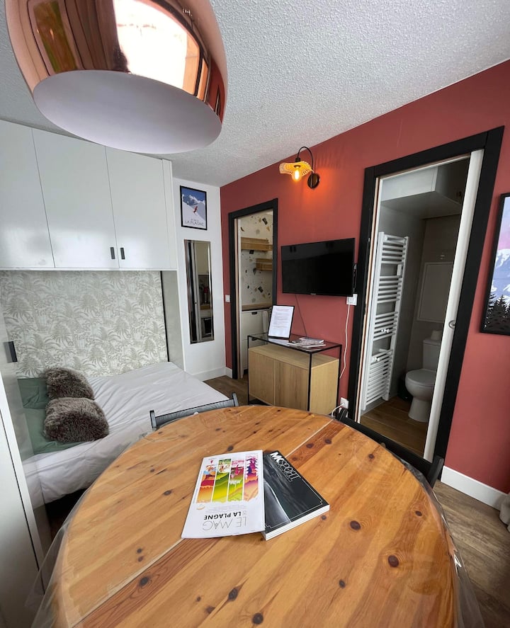 Appartement 2 Pers Plagne Village - Peisey-Vallandry