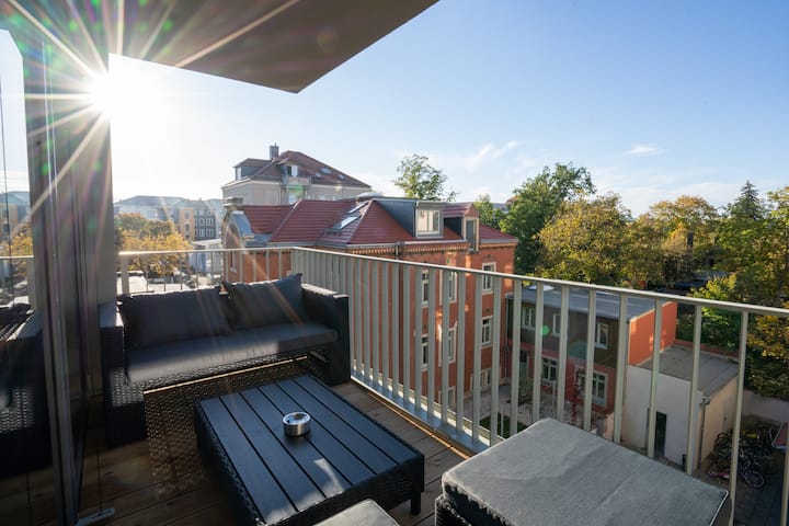 Supreme City Dream Mit Terrasse | 110m² |Parkplatz - Dresde