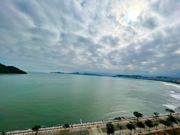 Apartamento Frente Mar - Santos, Brasil