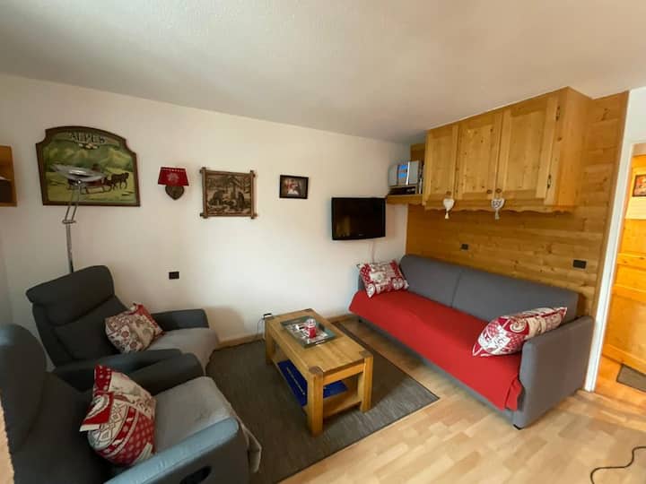 Joli Appartement 5/6 Personnes Résidence L'armoise - Saint-Martin-de-Belleville