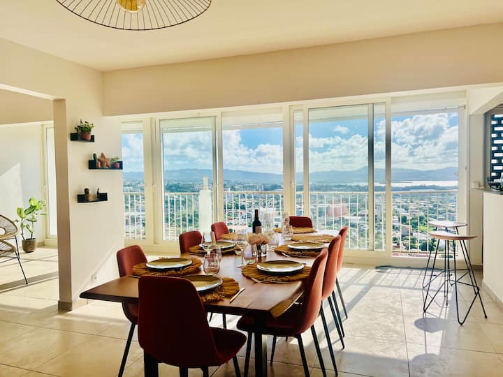 T3 De Standing - 100m2 - Vue Mer - Fort-de-France