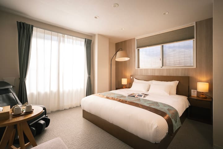 谷町君Hotel･京都站东29/七条站步行2分/三十三间堂7分/清水寺巴士15分/28㎡豪华特大床房 - Japan