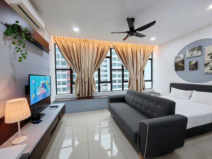 Mt Austin Studio, 1-4 Pax 5 Mins To Hsa/ikea/aeon - Johor Bahru