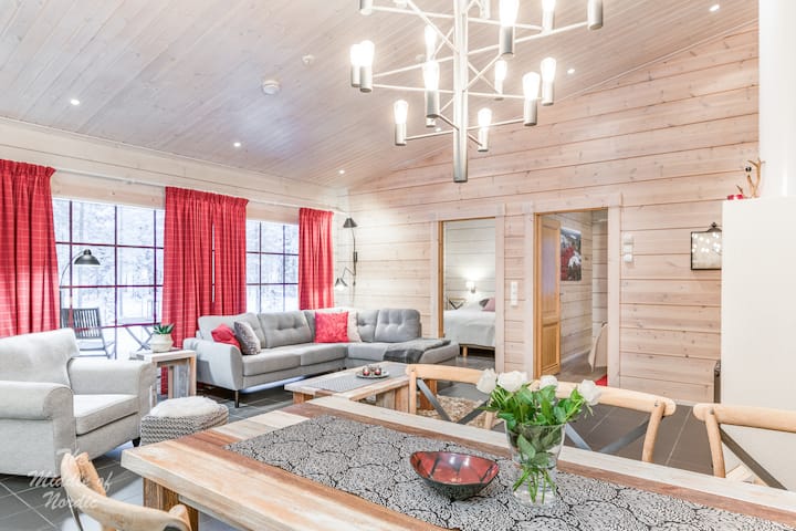 Panvillagehelmi2 Cozy/bright Apartment, Salla - Finlande