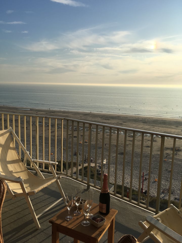 Appartement Face Mer Vue Sublime - Hardelot-Plage